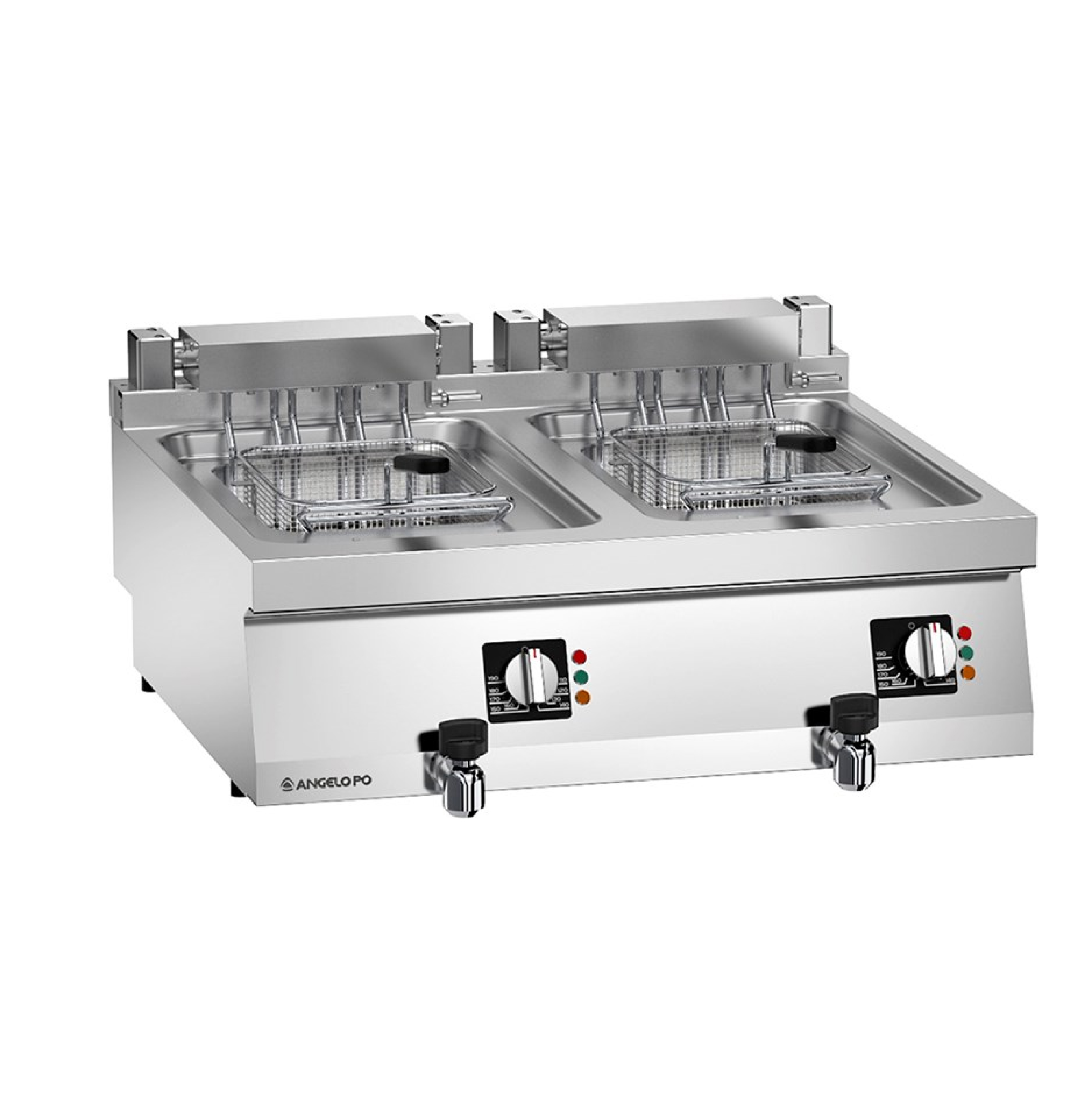 Angelo Po Australia ELECTRIC FRYER 2 WELLS 11+11 L